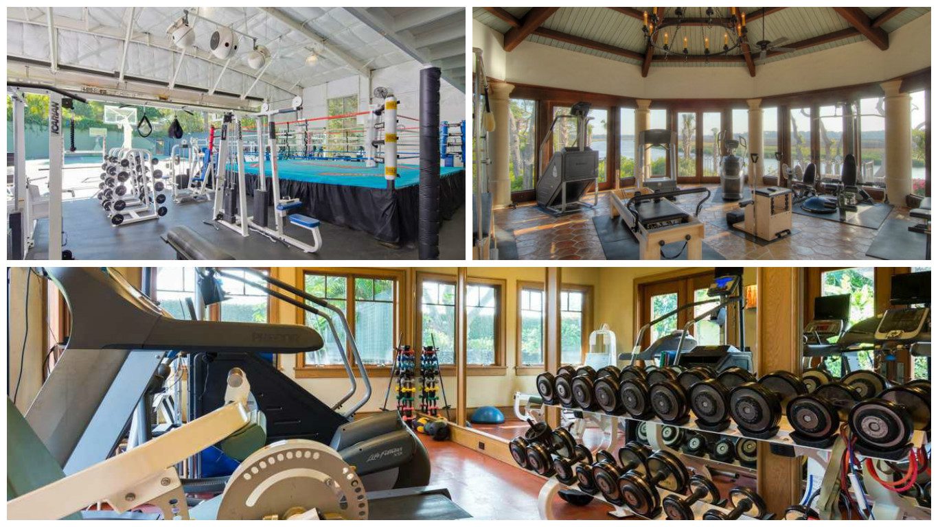 Mansions With Muscle: 6 Over-the-Top Home Gyms