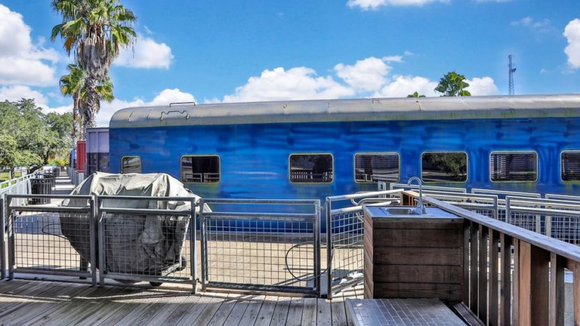 Celebrate Good Times! Train Car in Jacksonville, FL, Is Made for Partying