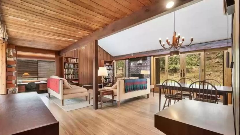 Cozy CT Home Designed by Architect David Scott Attracts Multiple Offers